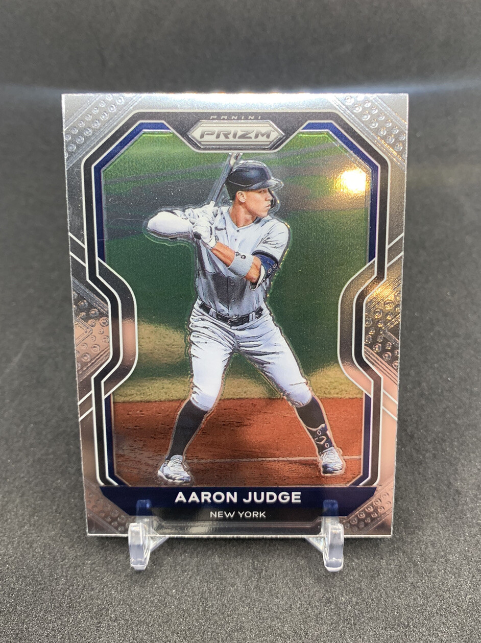 Aaron Judge 2021 Panini Prizm Tier III Silver Prizm #212 New York ...