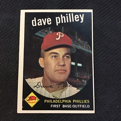 1959 Topps #92 DAVE PHILLEY (EX) | eBay