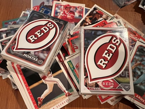 50 Mixed Cincinnati Reds Baseball Card Lot; Rookies, Current, Throwback ...