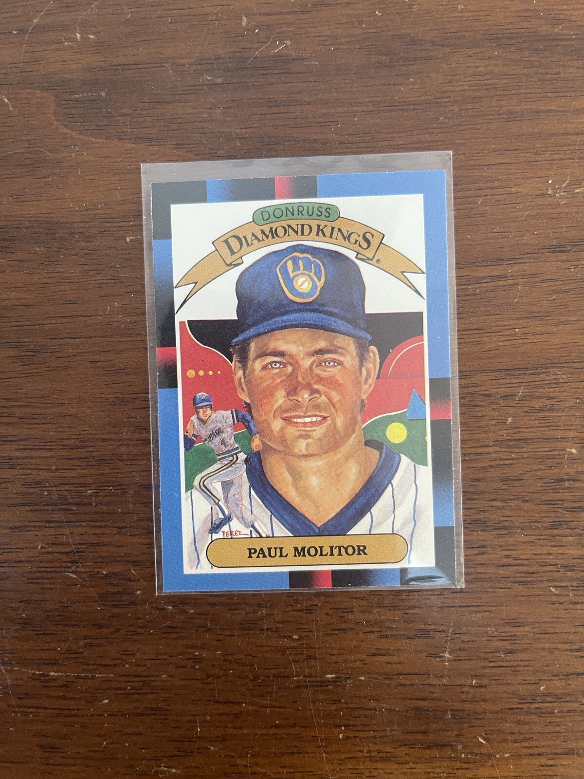 Donruss Diamond Kings 1987 Paul Molito Infield #7 Milwakee Brewers Near ...