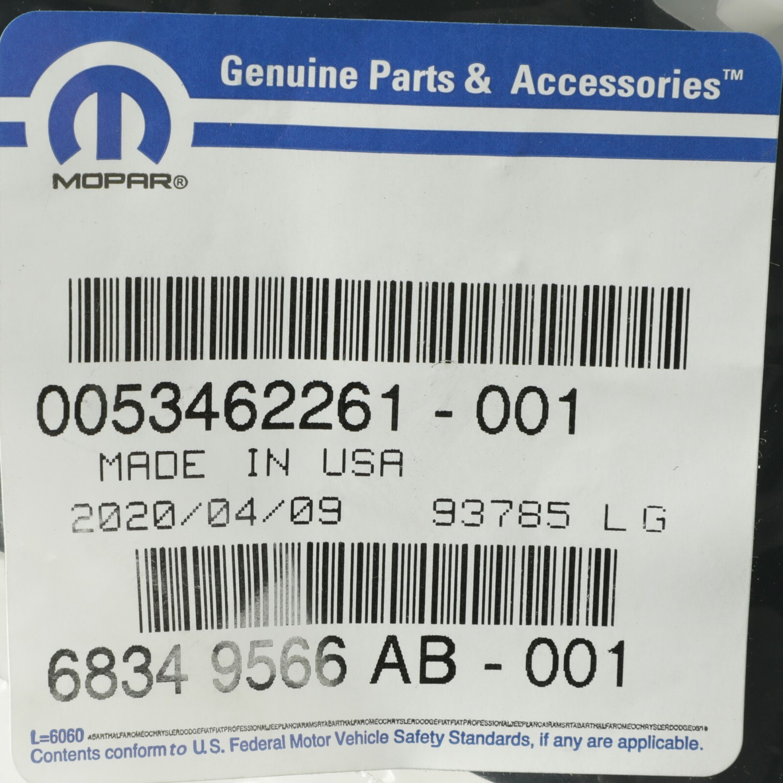 19-24 RAM 1500 FRONT FENDER SPAT LEFT & RIGHT OEM MOPAR 68349566AB ...