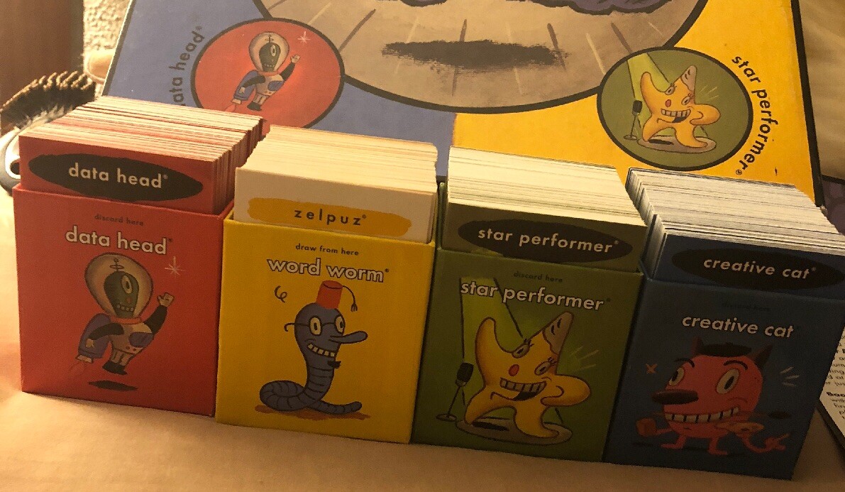 Cranium CARDS Only Replacement Parts Pieces 2001 Data Head Word Worm ...