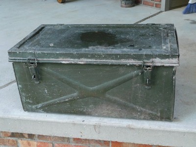 WW2 German Officer's foot-locker | eBay