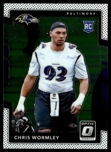 2017 Donruss Optic Chris Wormley Rookie Baltimore Ravens #143 | eBay