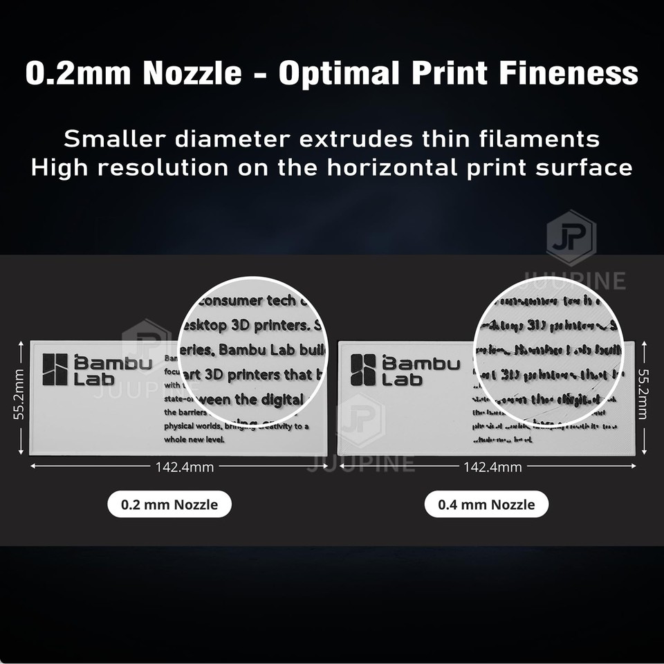 0.2MM Bamboo Lab H2D/H2S Hotend Kit, Upgraded High Temp and Quick Swap ...