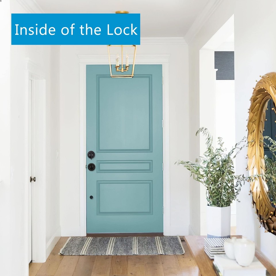 Front Door Handle Sets with Deadbolt Lock Set Door Entry Door Locksets ...