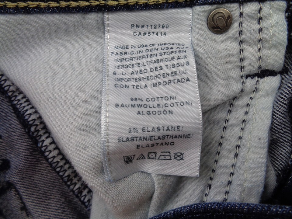 True Religion Ricky Jeans Mens W29 L32 Blue Denim Relaxed Straight Leg ...