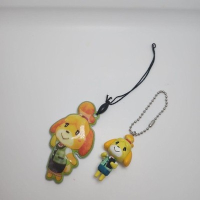 Animal Crossing Isabelle MascoT Cleaner Keychain Figure - Rare | eBay