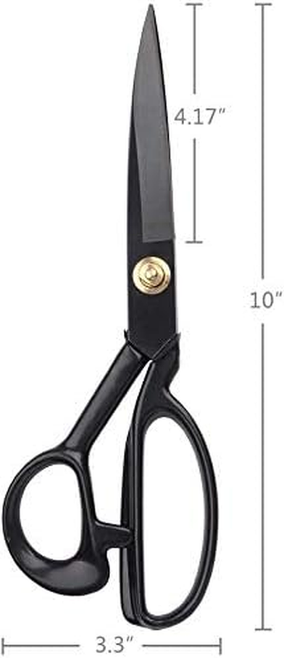 Fabric Scissors,Professional Tailor Scissors 9 Inch - Heavy Duty Sewing ...