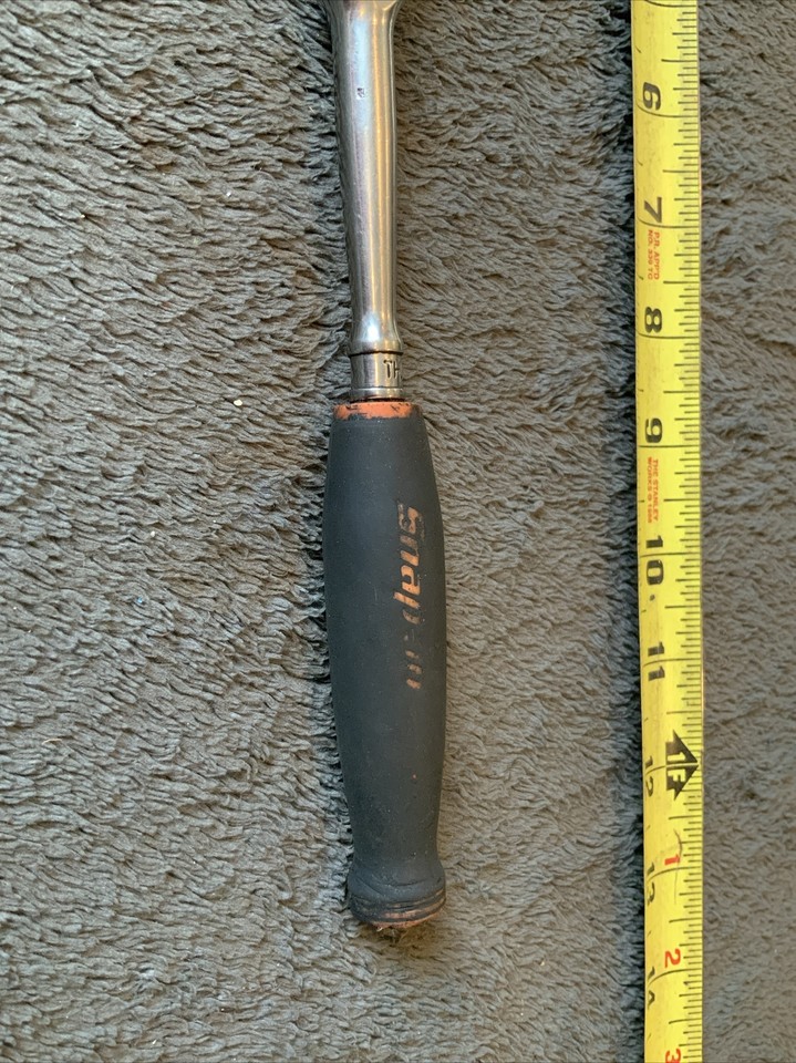 Snap On Thlf72 1/4” Drive Swivel Head Ratchet, Orange, Loose Head | eBay