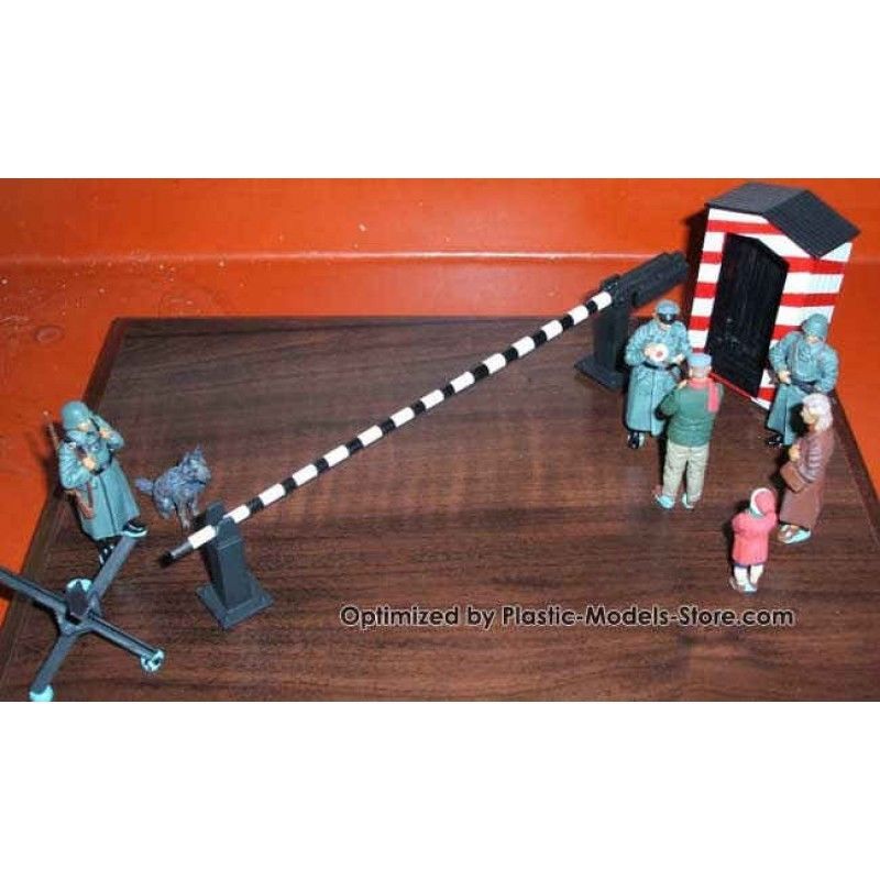 Master Box 3527 WWII German Checkpoint 1/35 scale model kit | eBay