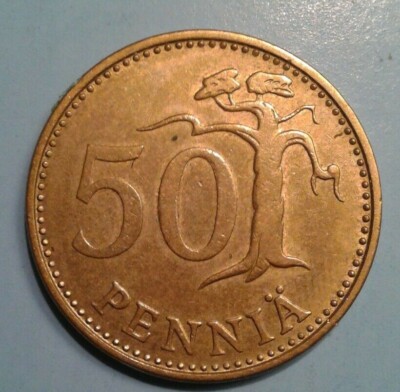 Finland 50 Pennia coin 1979 | eBay