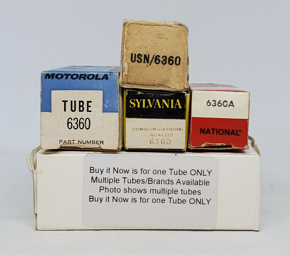 6360A Tube USA Brands QQE03/12 TD24 RS1029 CV2798 55B/100K QQV03-10 ...