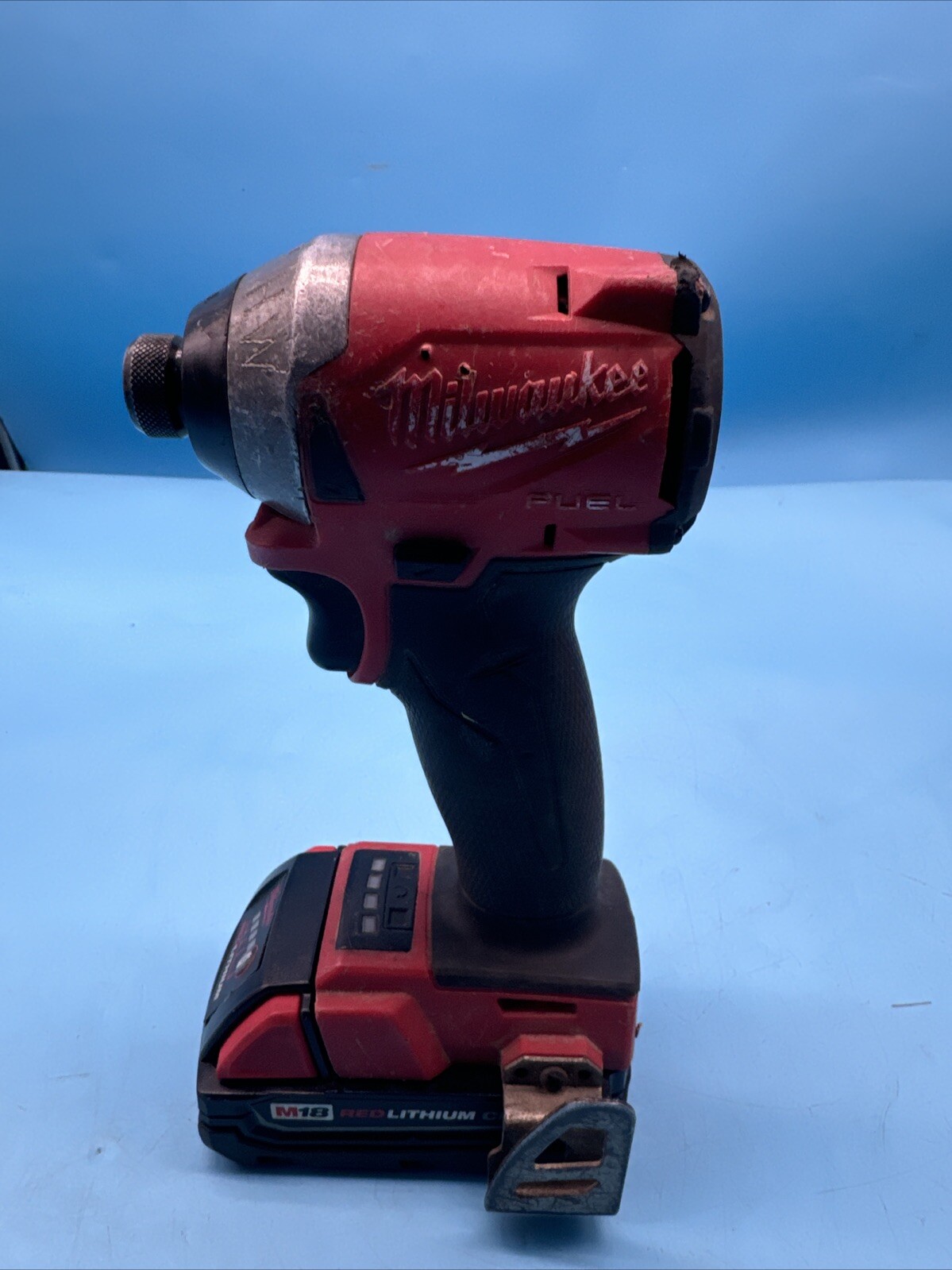 Milwaukee 2853-20 M18 FUEL 18V Brushless 1/4 in Hex Impact Driver Tool ...