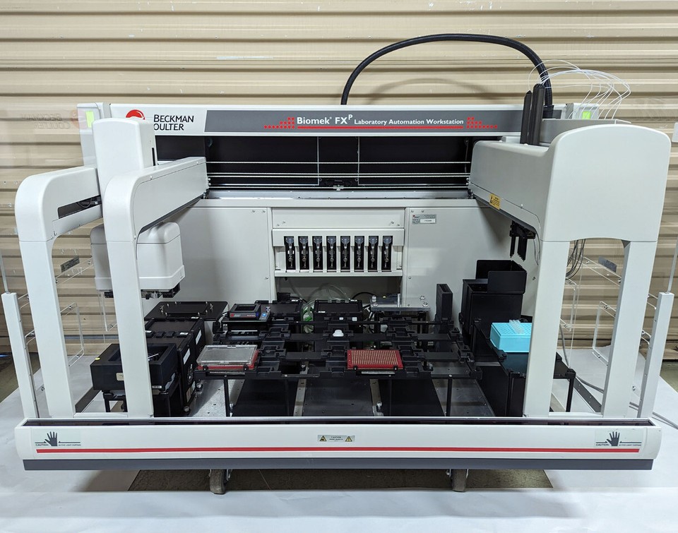 Biomek FXp Dual Arm Multichannel Liquid Handler w/384 Head, Gripper ...