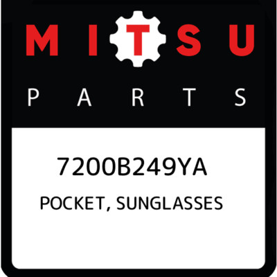 7200B249YA Mitsubishi Pocket, sunglasses 7200B249YA, New Genuine OEM ...