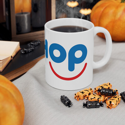 IHOP International House Of Pancake 11oz and 15oz Coffee Tea White Mug ...