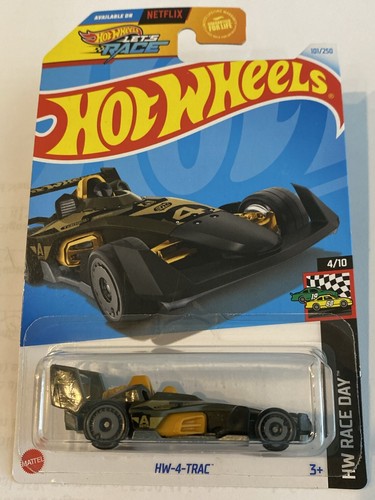 Hot Wheels - HW-4-TRAC - HW Raceday 4/10 - #101/250 - Netflix Let’s ...