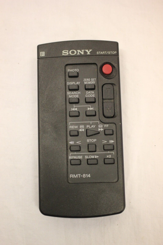 SONY RMT-814 VIDEO CAMERA REMOTE CONTROL GENUINE ORIGINAL | eBay Australia