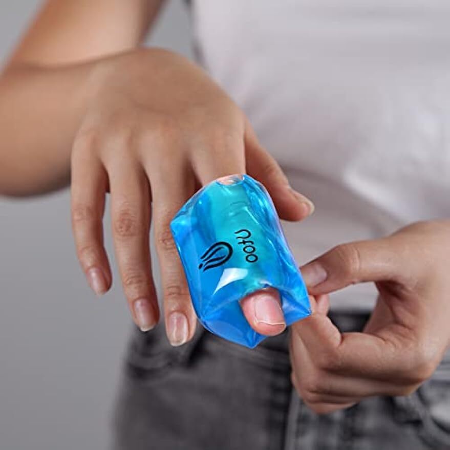 Finger Ice Pack Reusable Gel Ice Toe Cold Compression Sleeve Injuries ...