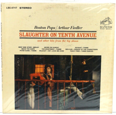 Vintage 1964 - Boston Pops Arthur Fiedler Slaughter On Tenth Avenue ...