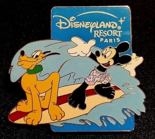 RETIRED 2002 DISNEYLAND PARIS RESORT VACATION SERIES MICKEY & PLUTO ...