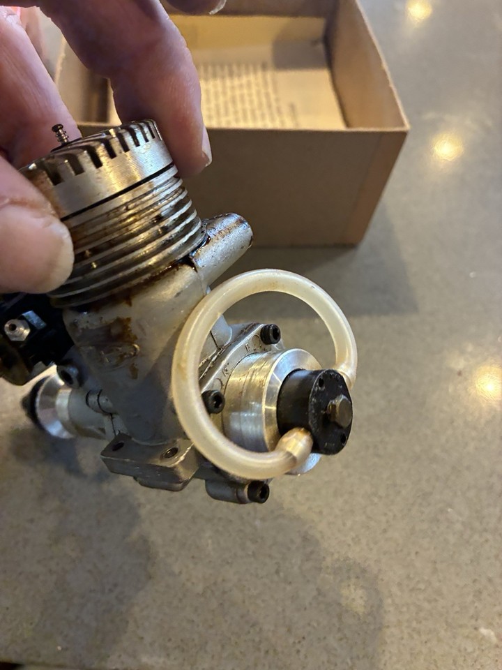 K&B 40 W Perry Pump And Carb Engine For R/c Balsa Model Airplane Kit ...
