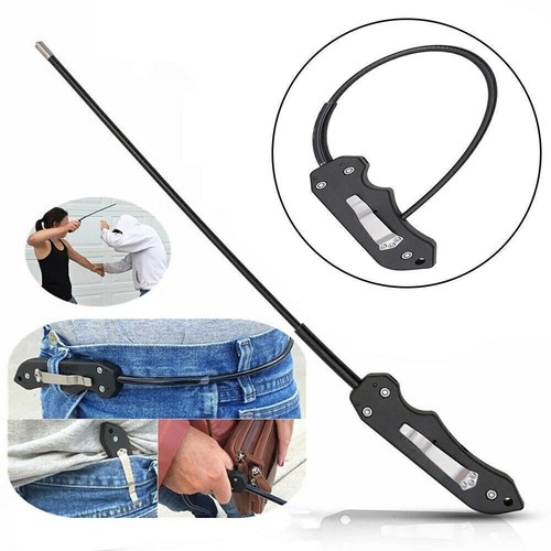 Tactical Fast Strike Self Defense Whip Personal Security Protection Too ...