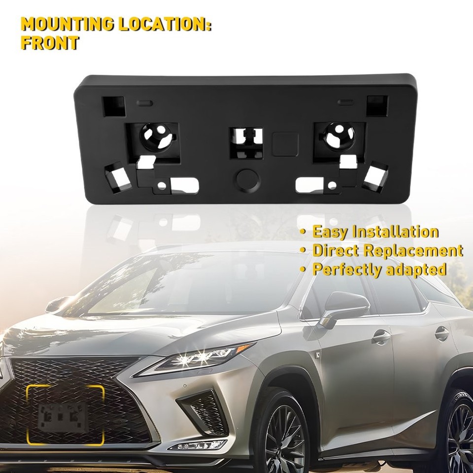 For 2020-22 Lexus RX350 RX350L RX450h Front License Plate Holder ...