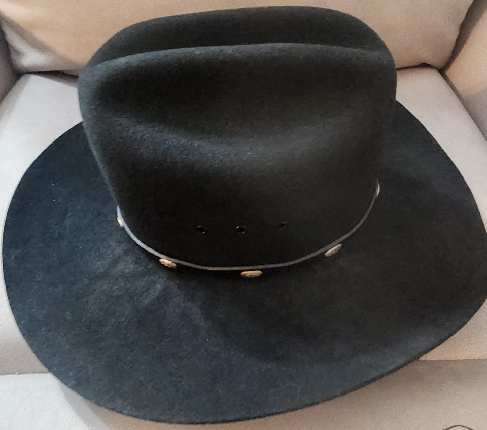 Resistol Self-Conforming Western Cowboy Hat - Size 7 1/8 | eBay