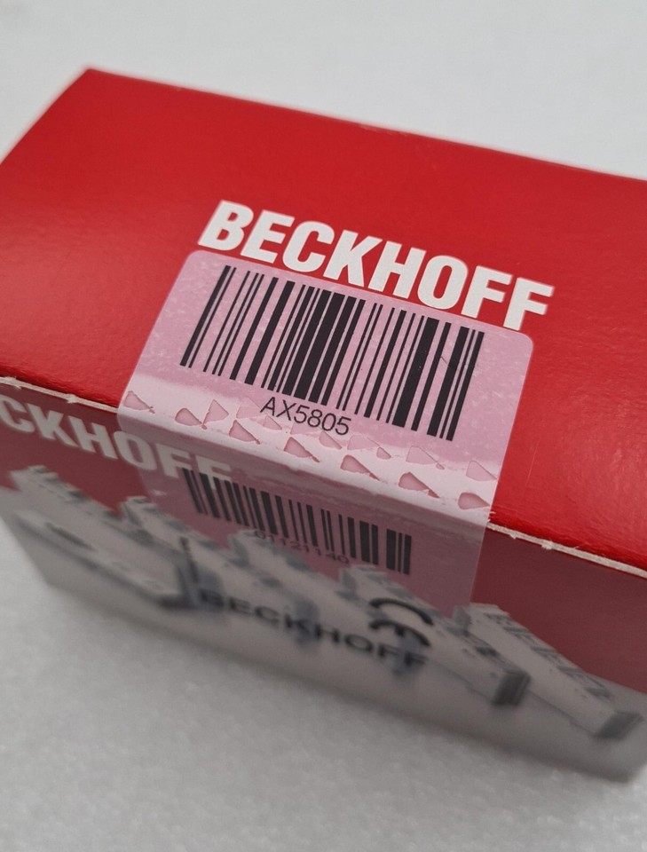 NEW SEALED - BECKHOFF AX5805 EtherCAT Terminal Safety Driver Module ...