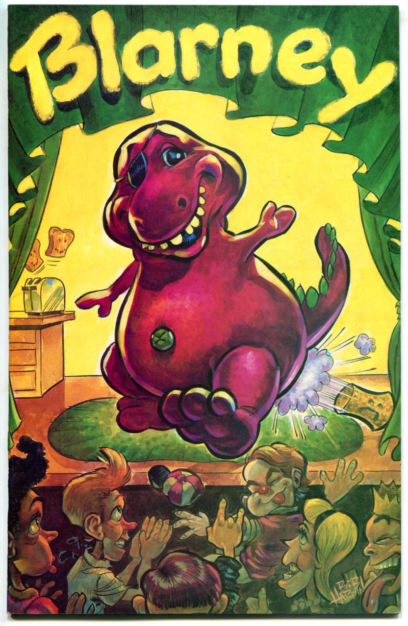 BLARNEY #1, NM-, Barney the Dinosaur parody, 1995, more indies in store ...