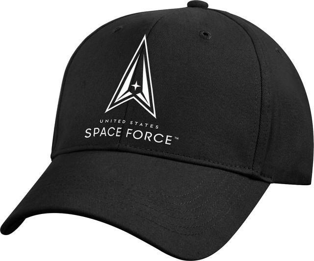 Black US Space Force Logo Cap USAF USSF Adjustable 6 Panel Hat for sale ...