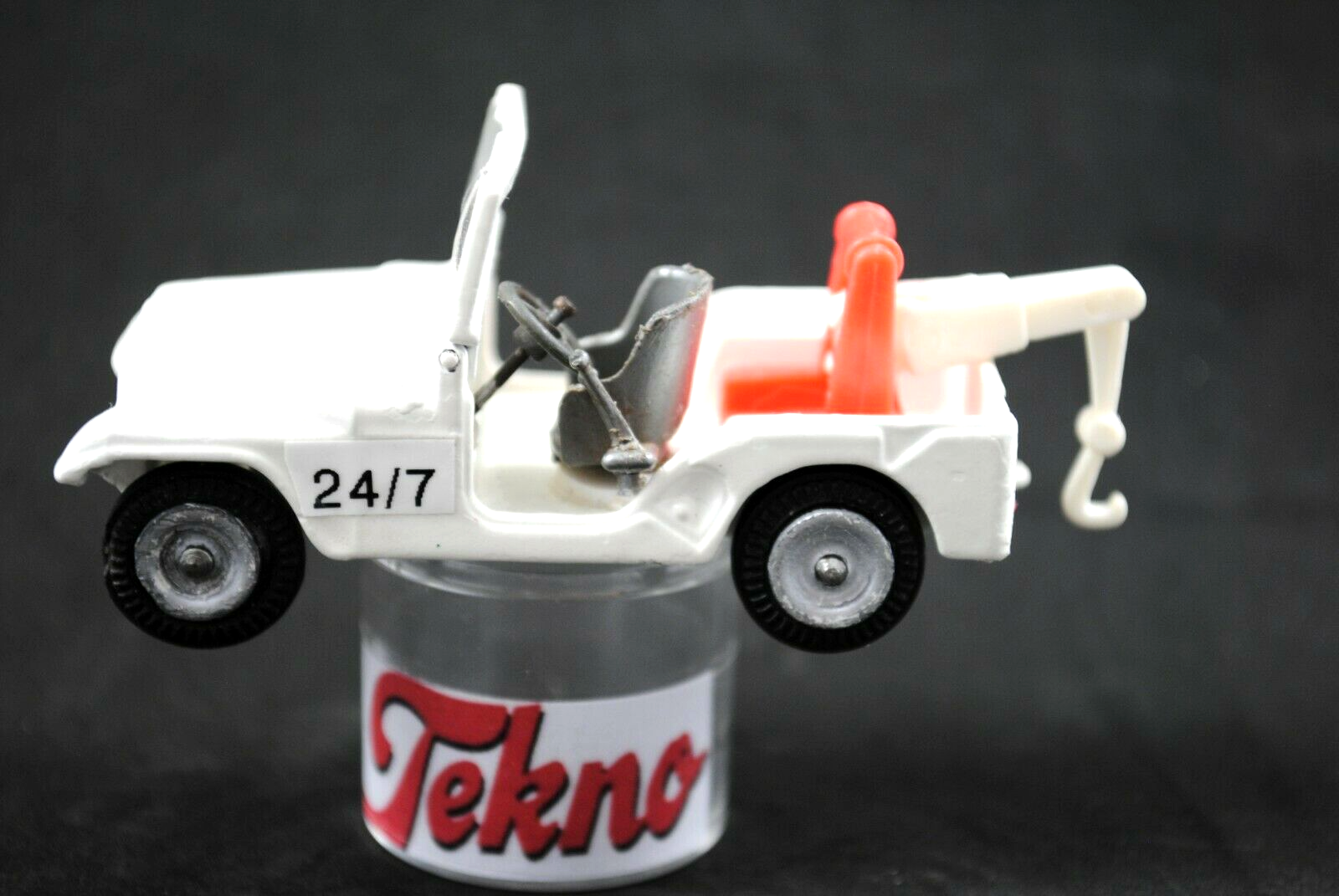 TEKNO No: 814 Willys JEEP 24/7 Code 3 WRECKER TOW Truck Vehicle Made in ...