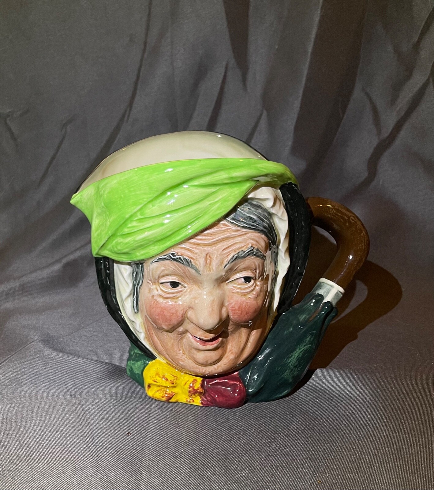 Royal Doulton Sairey Gamp Large Porcelain Toby Character Jug Large 6.25 ...