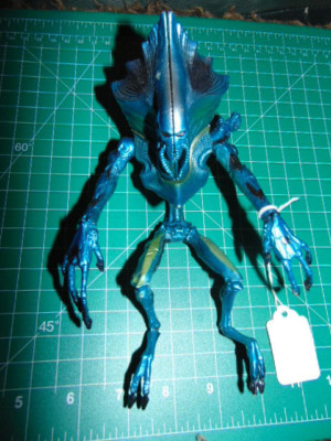 1996 ID4 Independence Day Alien Science Officer Action Figure Blue | eBay