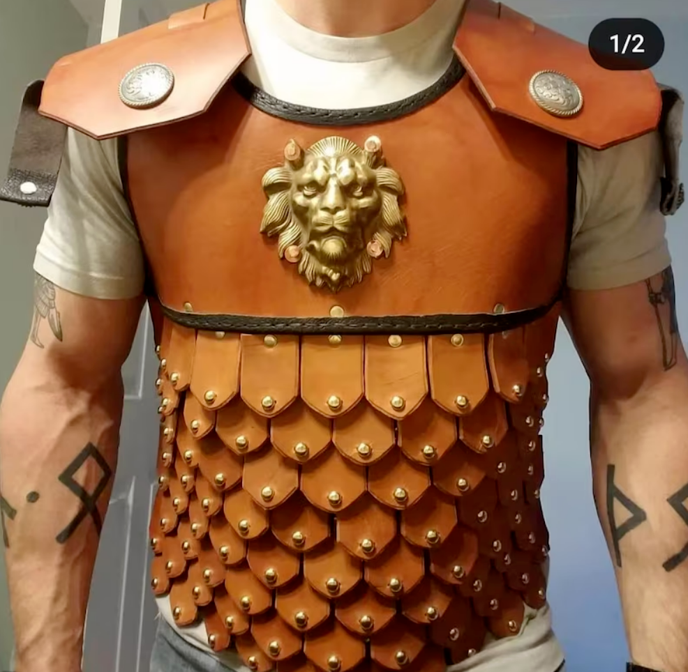 Greek Armor Tattoo