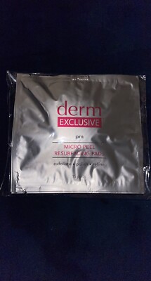 Derm Exclusive PM Micro Peel Resurfacing Pads (3 packs of 15 = 45) New ...