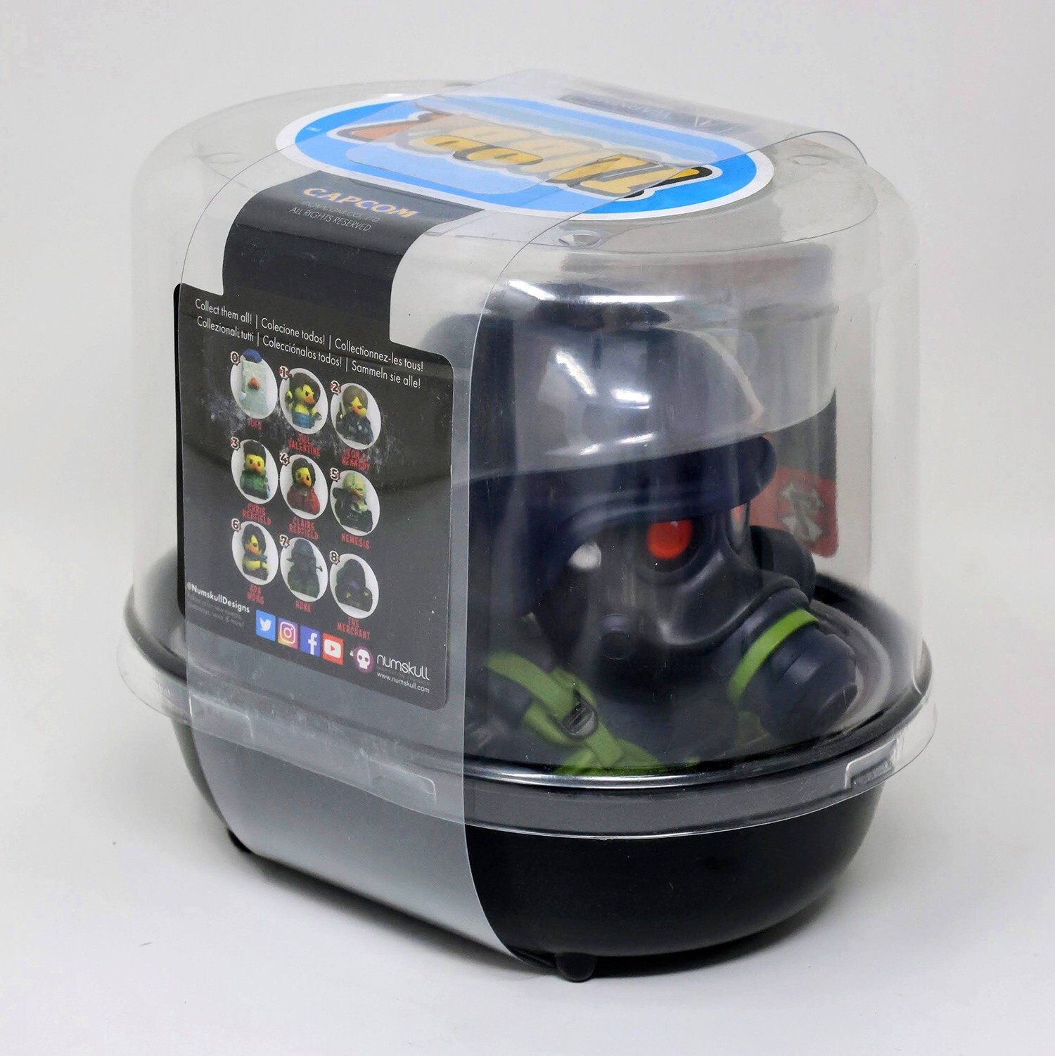 Resident Evil HUNK TUBBZ Rubber Duck Ducky Figure Umbrella Collectible ...