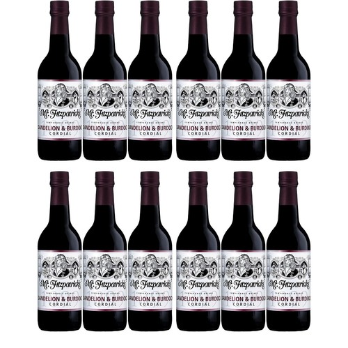 Mr Fitzpatricks Dandelion and Burdock Cordial Drink 3x50cl or 6x500ml ...