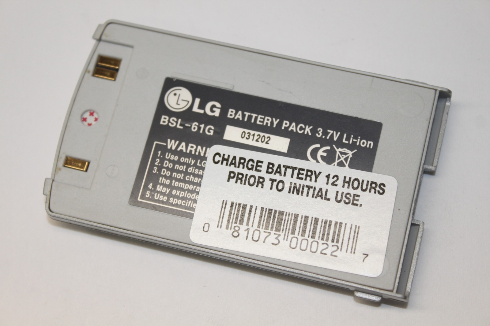 Genuine LG BSL-61G Replacement Li-Ion Battery Pack 3.7V 850mAh for ...