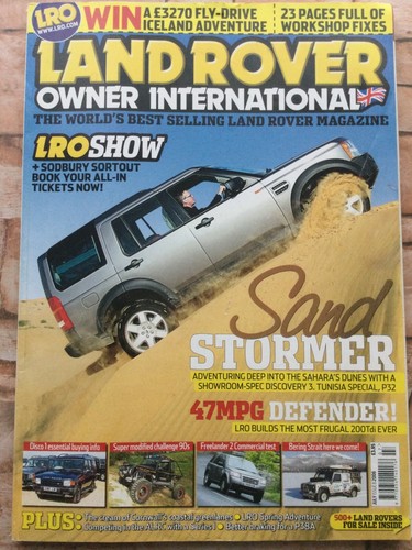 Land Rover Owner International Magazine - July 2008 - Sand Stormer ...