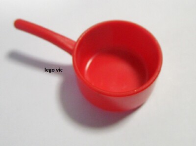 Lego 6945 Saucepan Red Casserole du Scala 3148 Belville 7586 MOC A17 | eBay