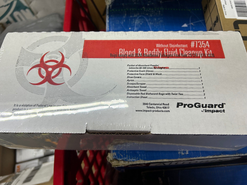1 Impact Proguard 7353 Blood & Bodily Fluid Clean up Kit. for sale ...