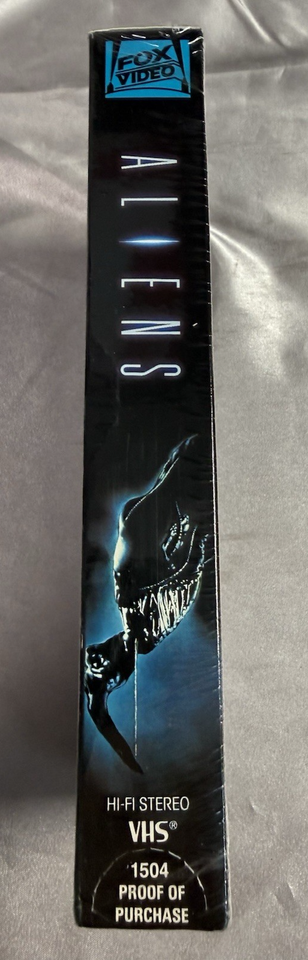 20th Century Fox Watermarked "Aliens" Sealed Brand New VHS Sigourney ...