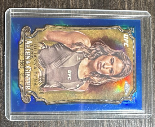 Topps Allen & Ginter Chrome Julianna Peña AAG-5 UFC 269 2025 Insert ...
