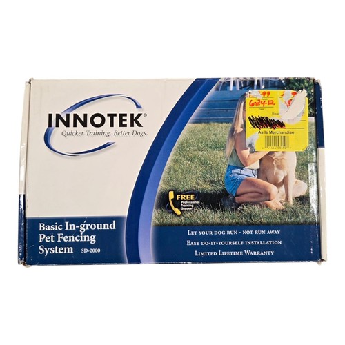 Innotek Basic In Ground Pet Fencing Dog Collar System SD-2000 | eBay
