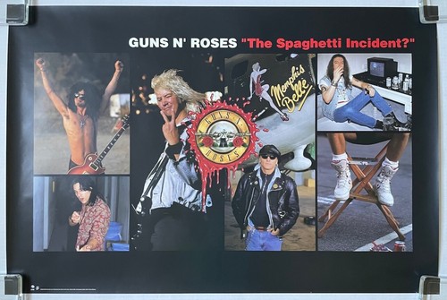 GUNS N ROSES The Spaghetti Incident? 1993 US Geffen PROMO POSTER AXL ...