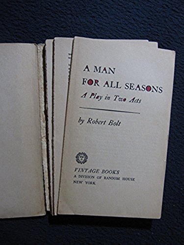 A Man For All Seasons [Mass Market Paperback] [Jan 01, 1962] Robert ...