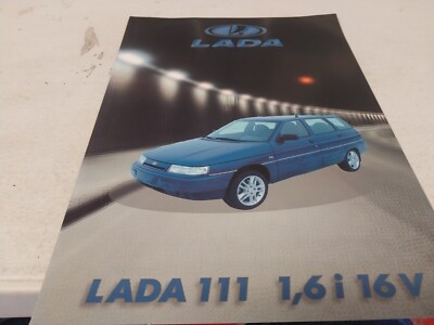 1990s ? LADA 111 Swiss Market Original Sales Brochure | eBay Australia